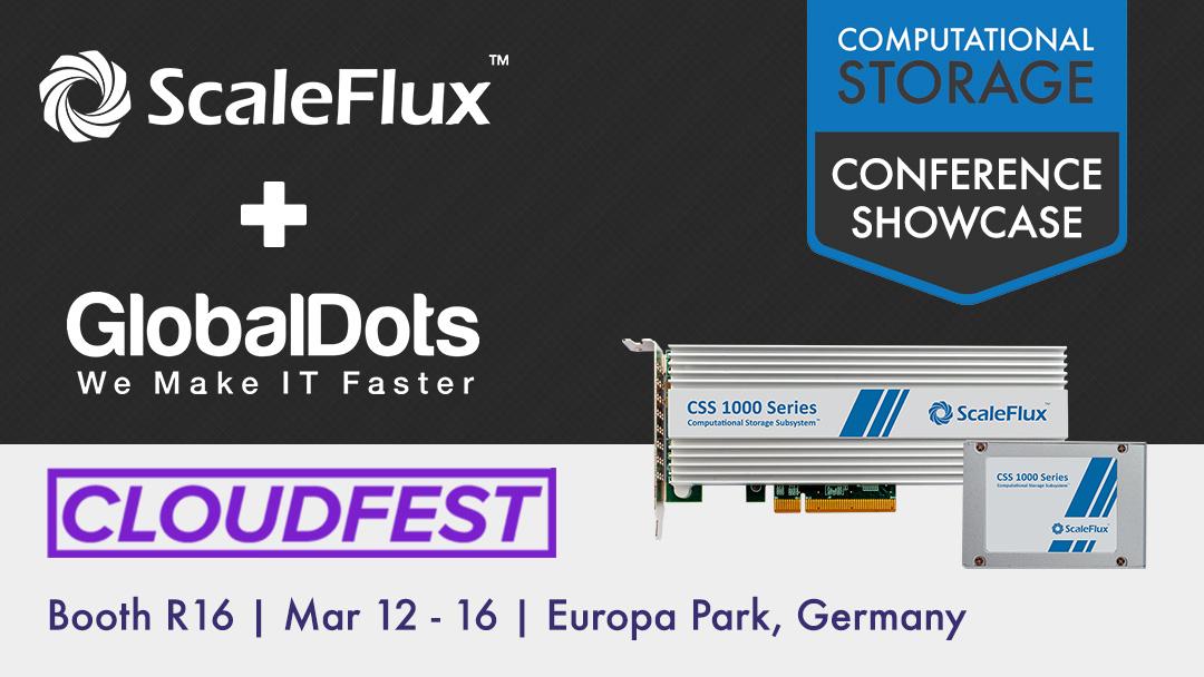 ScaleFlux and GlobalDots Partner for CloudFest Exhibition - ScaleFlux