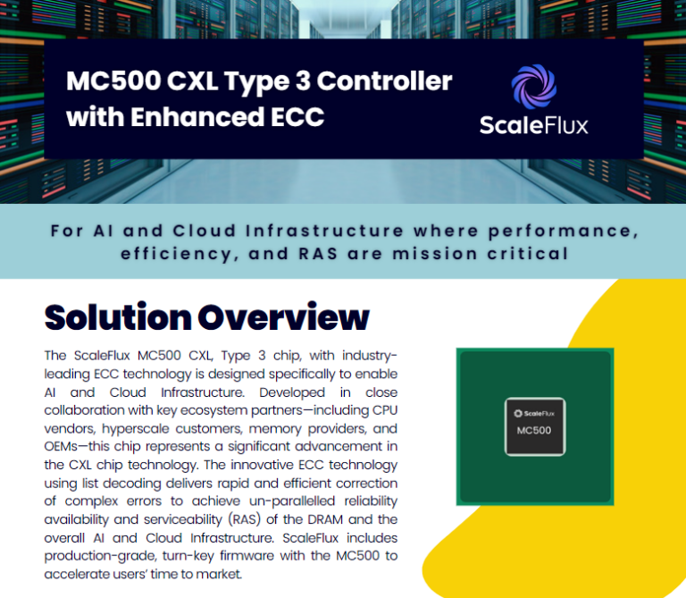 MC500 Data Sheet - ScaleFlux