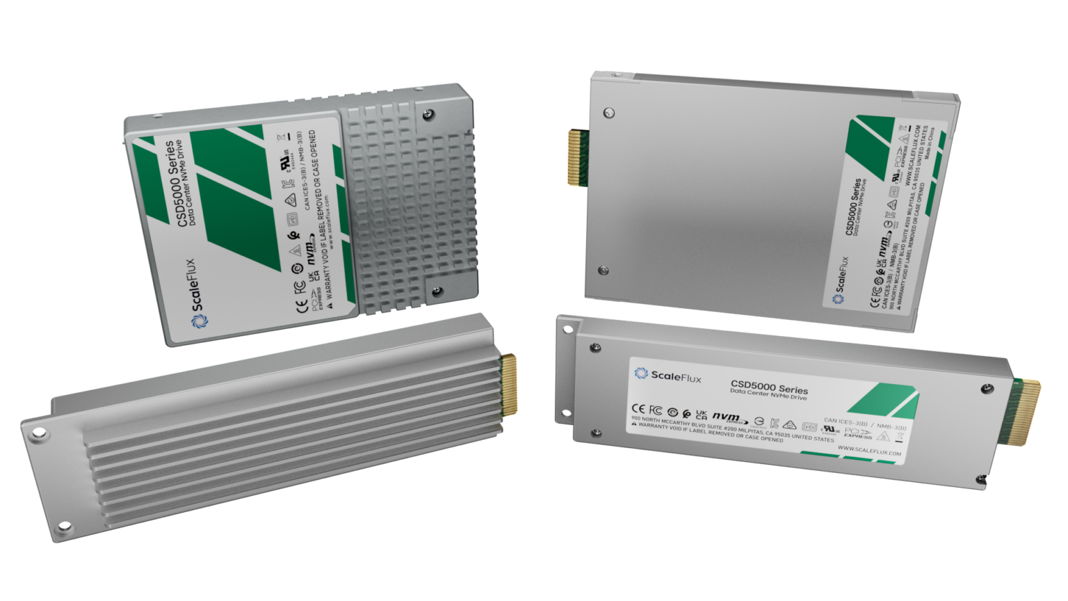 NVMe Storage and CXL Memory Solutions - ScaleFlux